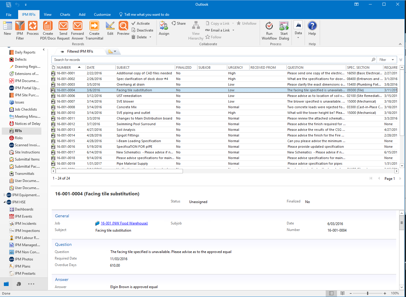 Core Features | IPM Construction Management Software - Integrates with ...