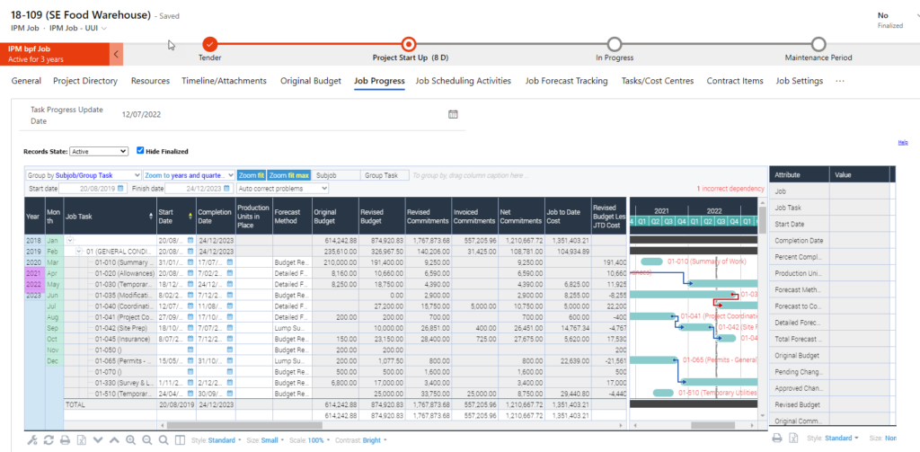 Contract Control – Jobs | IPM Construction Management Software ...